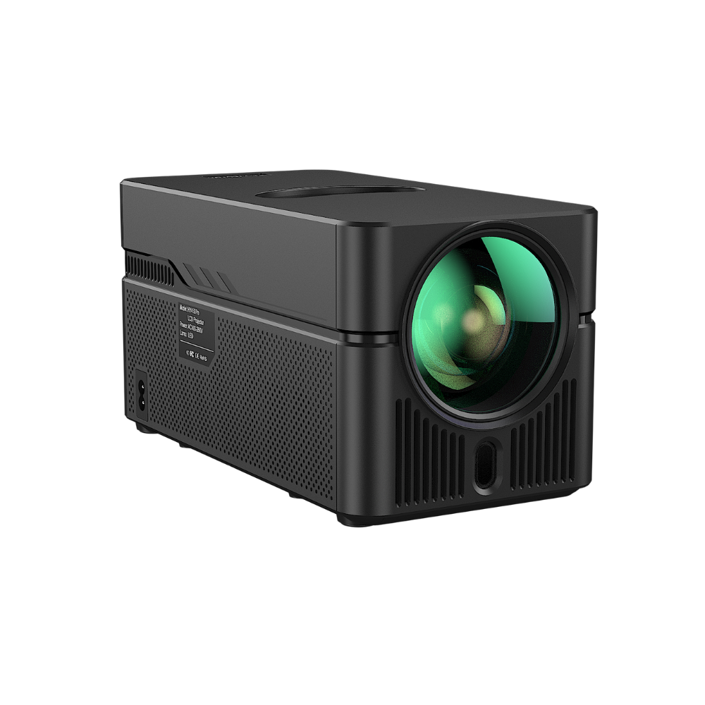 Visual Pro Projektor – 1080P Mini Projektor med Apps, Op til 200” Bill ...